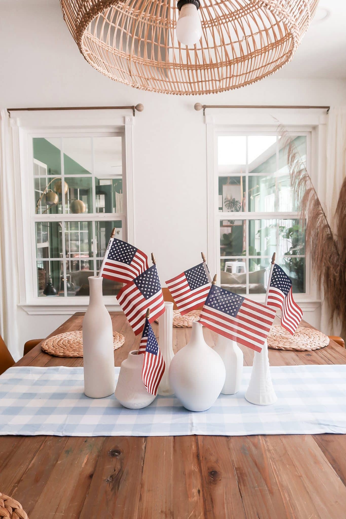 DIY Patriotic Centerpiece | Kristyn Cole