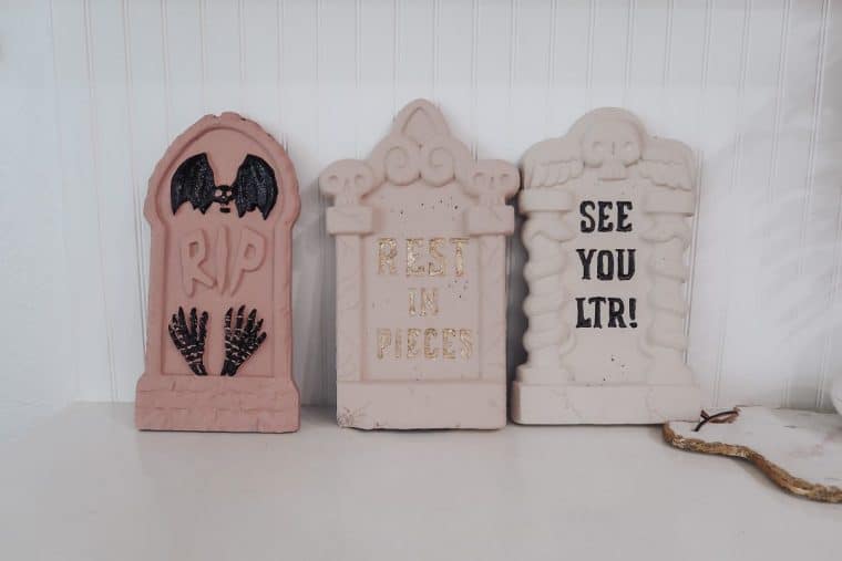 DIY Painted Gravestone – Kristyn Cole